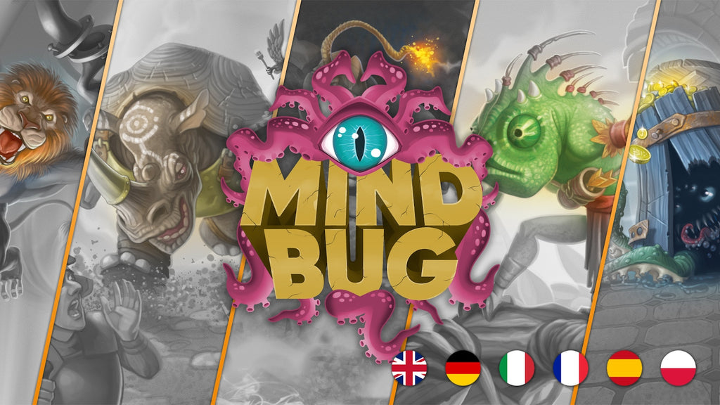 Mindbug - Base set: First Contact – Bræt & Brikker