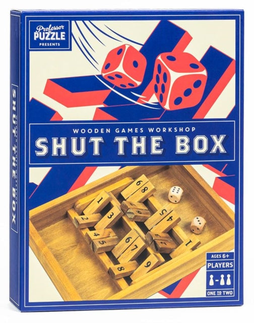 Shut the Box - i træ – Bræt & Brikker
