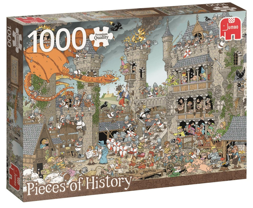 Pieces of History: The Castle - 1000 brikker – Bræt & Brikker